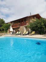 Casa de campo família, 3 quartos | Terraço/pátio