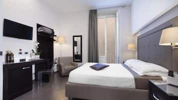 Quarto Duplo ou Twin Clássico | 1 quarto, lençóis italianos Frette, roupa de alta qualidade, minibar