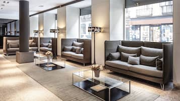 Sala de estar do lobby