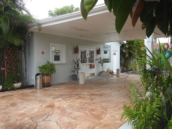 Fachada da propriedade