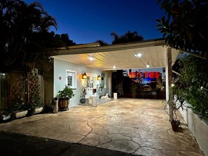 Fachada da propriedade