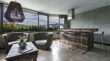 Suite, 1 cama king-size, vista para o parque | Vista do quarto