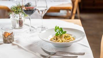 Opções para refeição