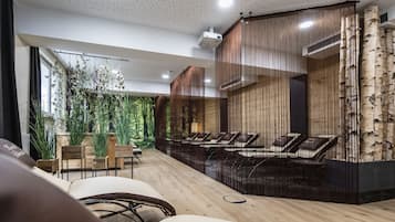 Sauna, banheira de hidromassagem, banho turco, hammam