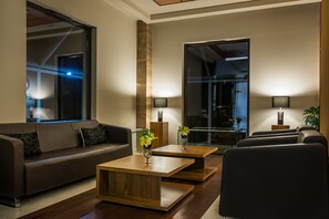 Sala de estar do lobby