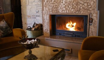 Área de estar no saguão