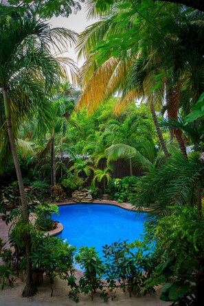 Piscina exterior, da(s) 9:00 à(s) 21:00, espreguiçadeiras