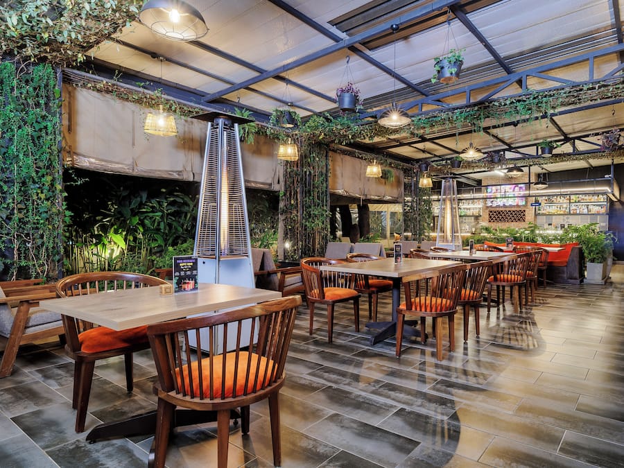 Café da manhã, almoço e jantar