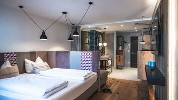 Estúdio Deluxe | 2 quartos, cofre no quarto, com decoração personalizada