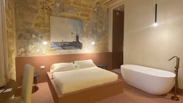Suite a Corte | 1 quarto, lençóis italianos Frette, roupa de alta qualidade