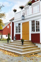 Entrada do alojamento