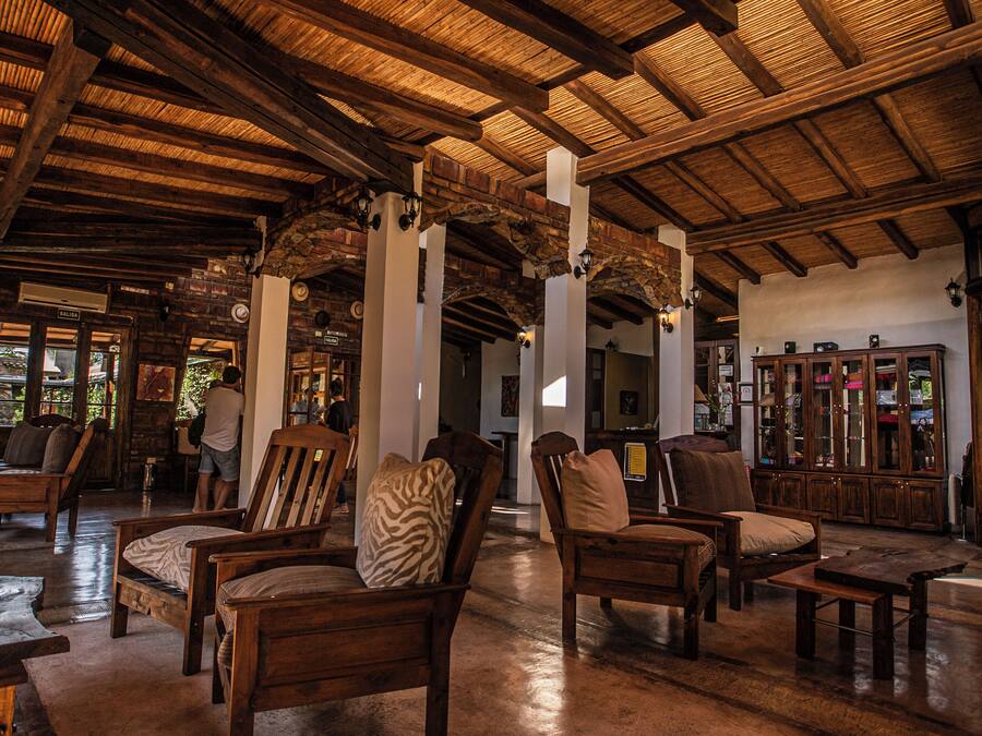 Sala de estar do lobby