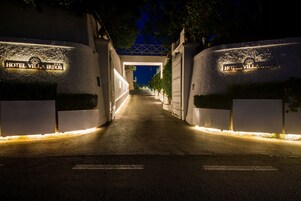 Entrada do alojamento