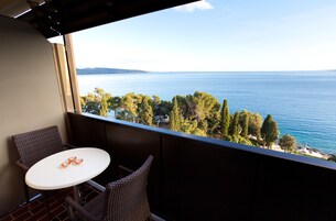 Quarto casal, sacada, vista para o mar | Vista do quarto