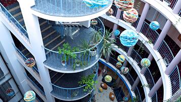 Café da manhã, almoço e jantar