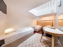 Wi-fi grátis, roupa de cama fornecida 