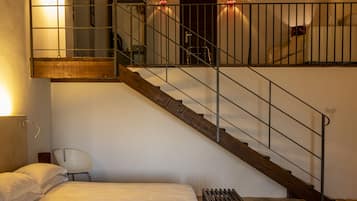 Suíte júnior | 1 quarto, lençóis italianos Frette, roupas de cama antialérgicas