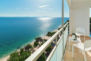Superior room with balcony and sea view | Vista da varanda