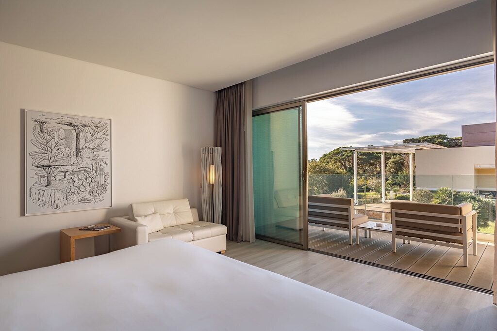 Quarto standard, 1 cama King e sofá-cama | Frigobar, cofres nos quartos, escrivaninha