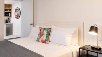 Apartamento, 2 quartos | Roupas de cama premium, quartos à prova de som