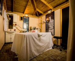 Sala(s) para tratamentos a casais, sauna, tratamentos corporais 