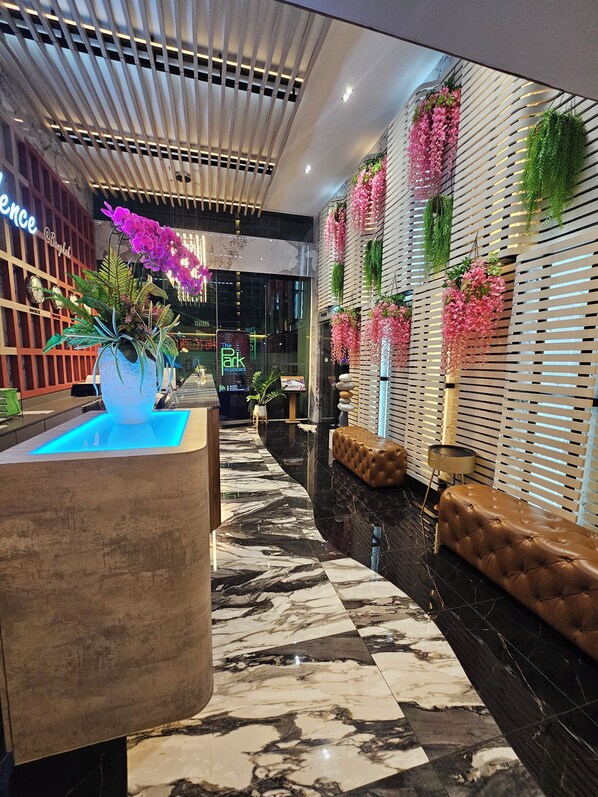 Sala de estar do lobby