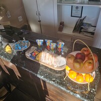 Café da manhã e almoço