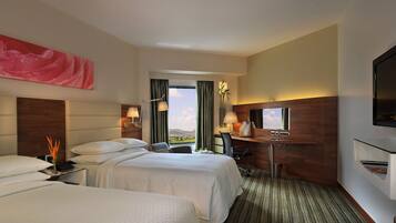 Quarto, 2 camas individuais, não fumadores | Vista do quarto