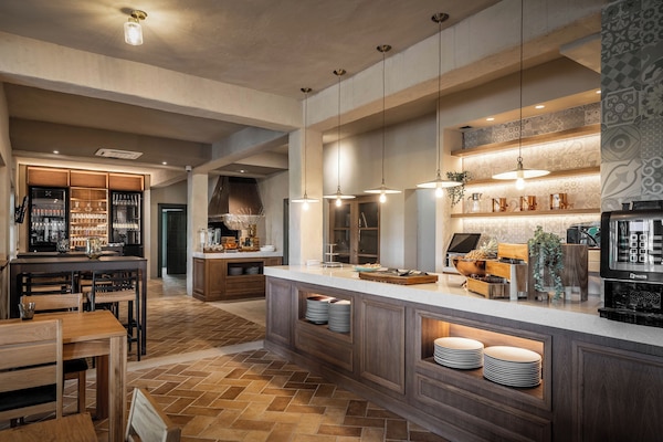 Café da manhã, almoço e jantar