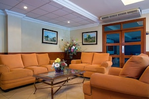 Sala de estar do lobby