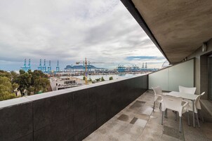 Cobertura, 1 cama King, terraço | Terraço/pátio