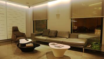 Sala de estar do lobby