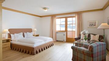 Quarto Superior | Roupa hipoalergénica, minibar, cofre no quarto