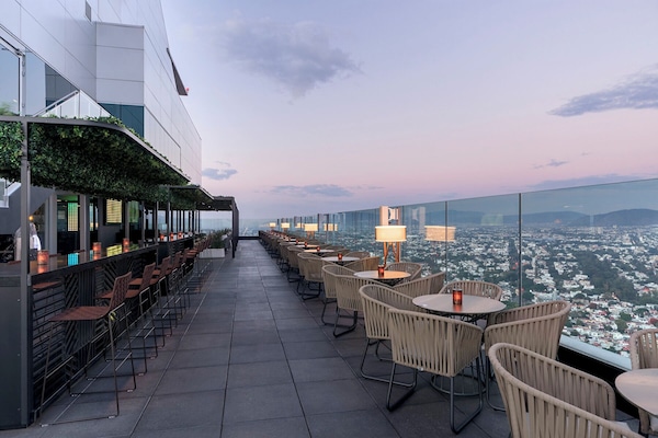 Terraço no piso superior