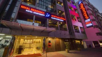 Entrada do alojamento