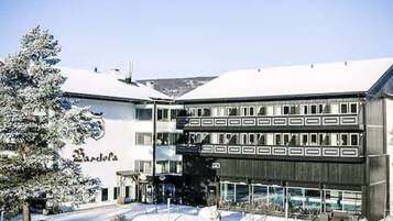 Fachada da propriedade