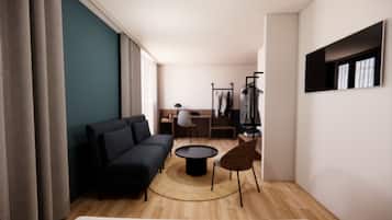 Quarto Familiar, várias camas | Roupa de alta qualidade, secretária