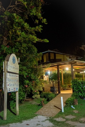 Entrada do alojamento