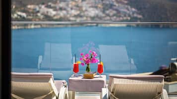 Suite Júnior, piscina privativa | Vista do quarto
