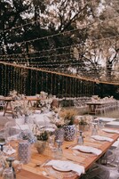 Espaço exterior para banquetes