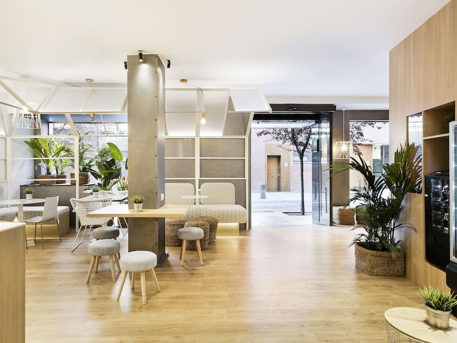 Sala de estar do lobby