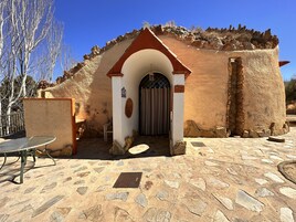 Apartamento Superior, 2 quartos, cozinha, vista para o jardim | Terraço/pátio interior