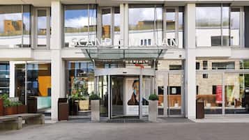 Entrada do alojamento