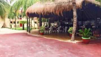 Refeições ao ar livre