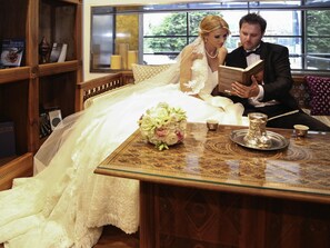 Área interna para casamento