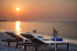 Suite Premier, piscina privativa, em frente ao mar | Vista para a praia ou o mar