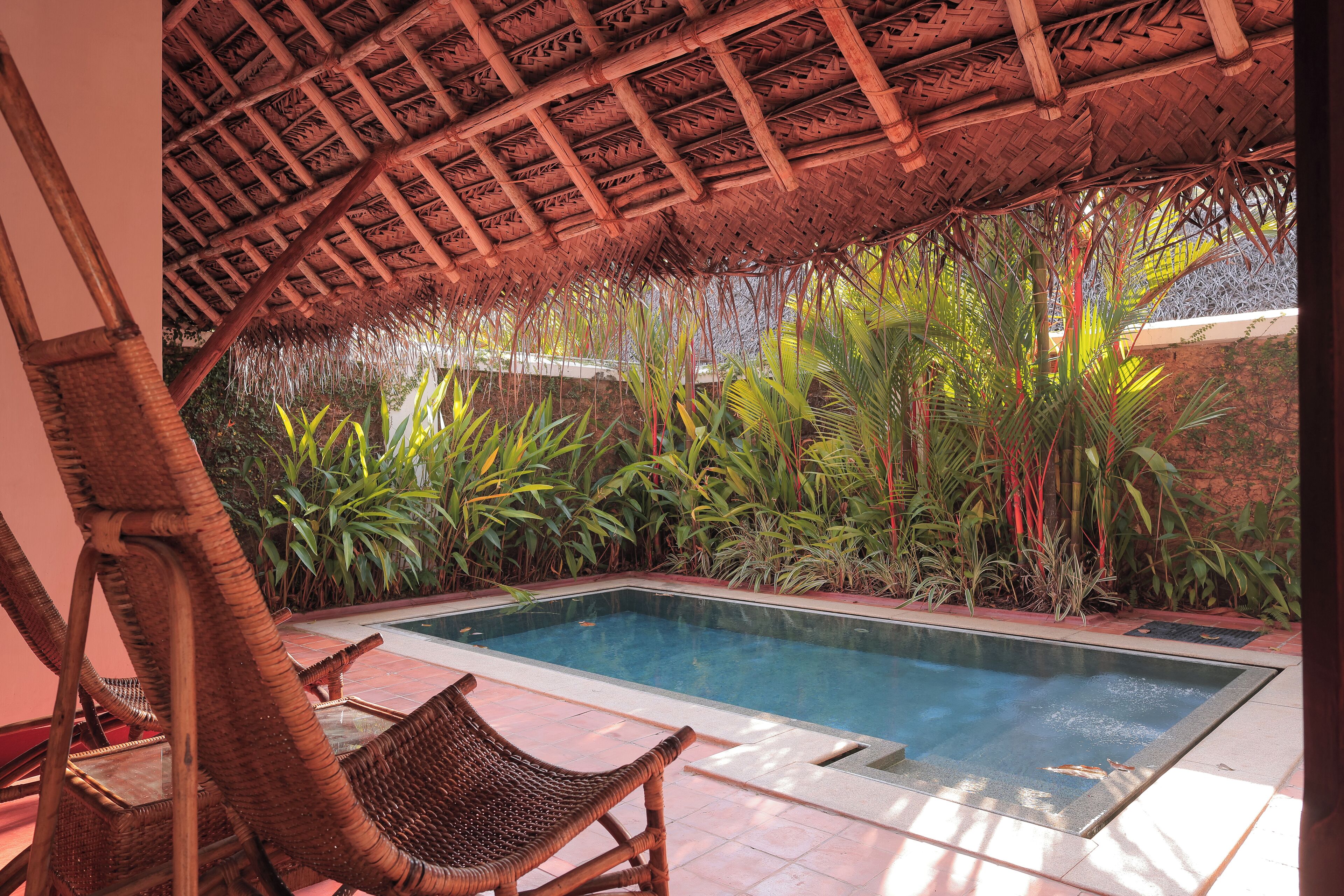 Villa, piscina privativa, junto ao jardim | 1 quarto, roupa de alta qualidade, minibar, cofre no quarto 