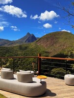 Vista para a montanha