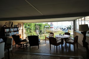 Sala de estar do lobby