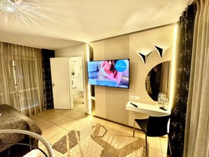 Suite | 1 quarto, roupa de alta qualidade, cofre no quarto 